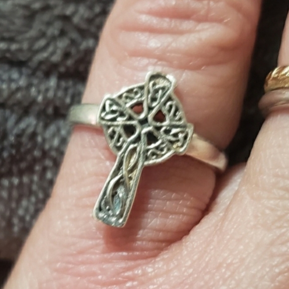 Jewelry | Celtic Cross Ring Solid 925 Sterling Silver | Poshmark